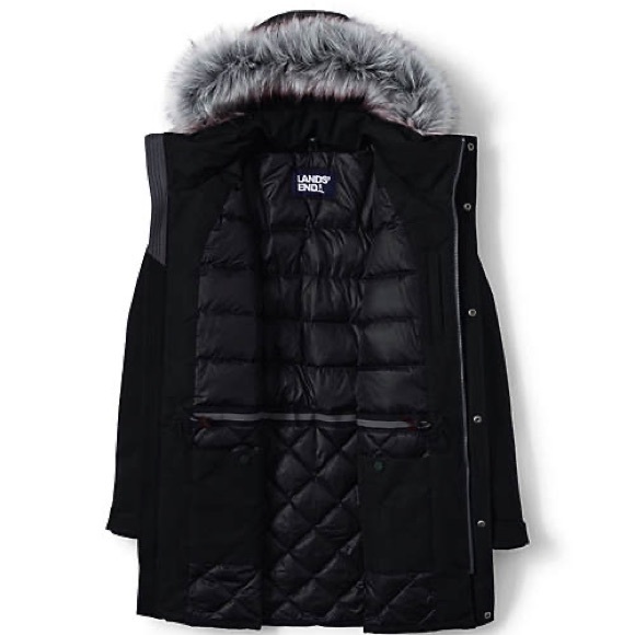 Lands' End | Jackets & Coats | Lands End Expedition Parka Xl Tall Black ...